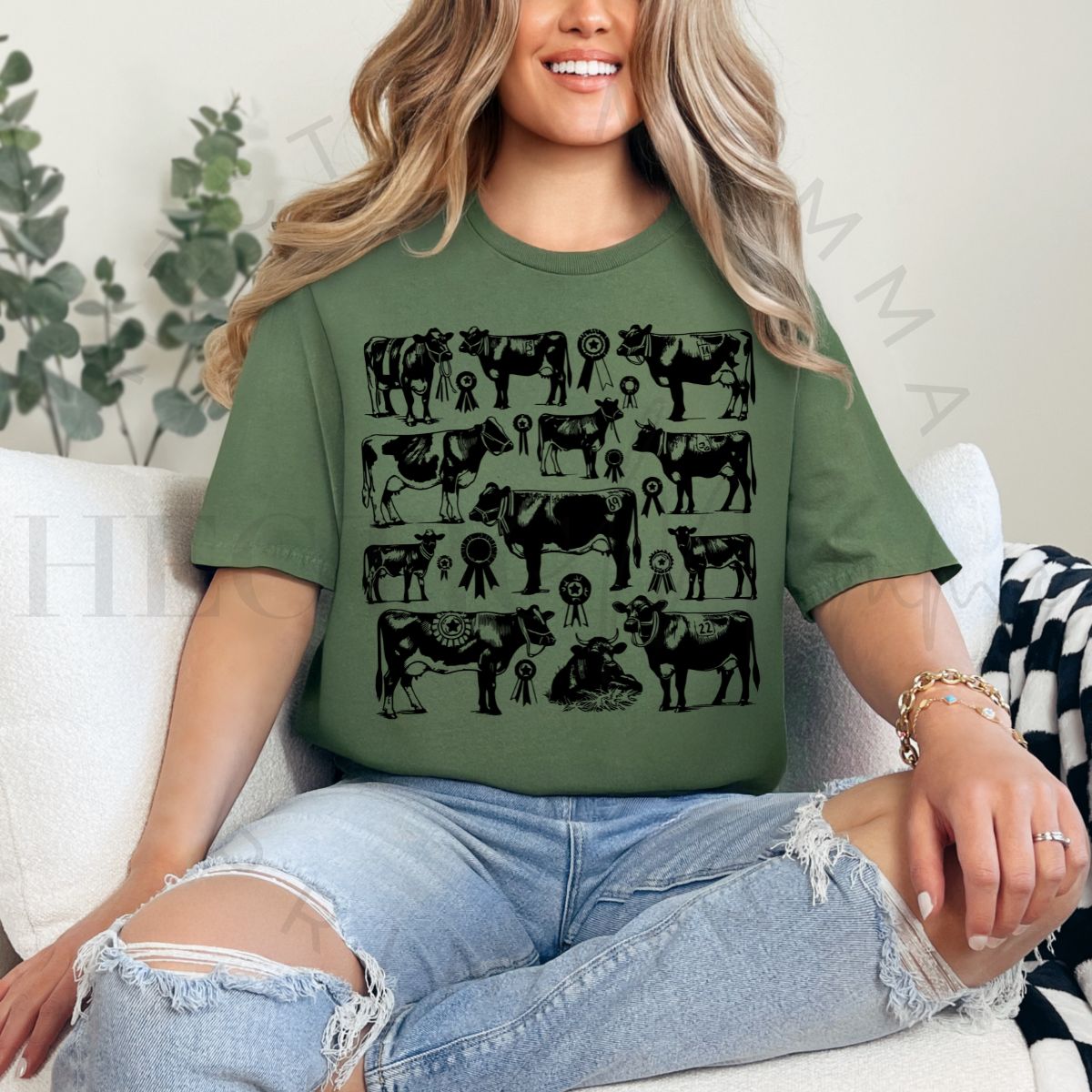 SHOW COWS - DTF TRANSFER – Hectic Momma Printing