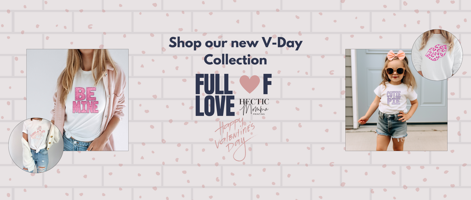 Hectic Momma Printing Custom DTF Transfers Prints Gang Sheets